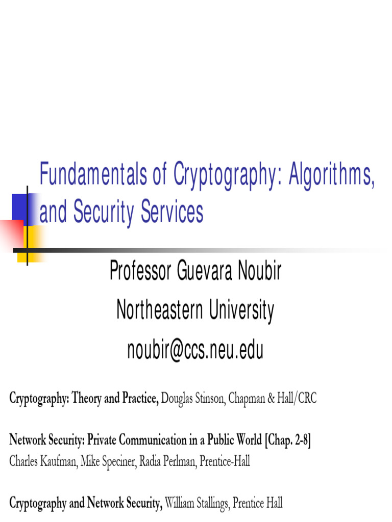Cryptography | PDF | Cryptography | Key (Cryptography)