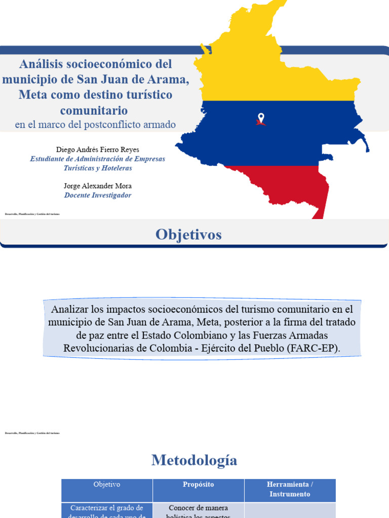 Turismo Comunitario en San Juan de Arama (Diego Fierro) | PDF | Turismo ...
