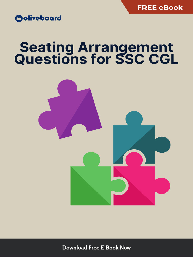 Seating Arrangement Questions For SSC CGL | PDF