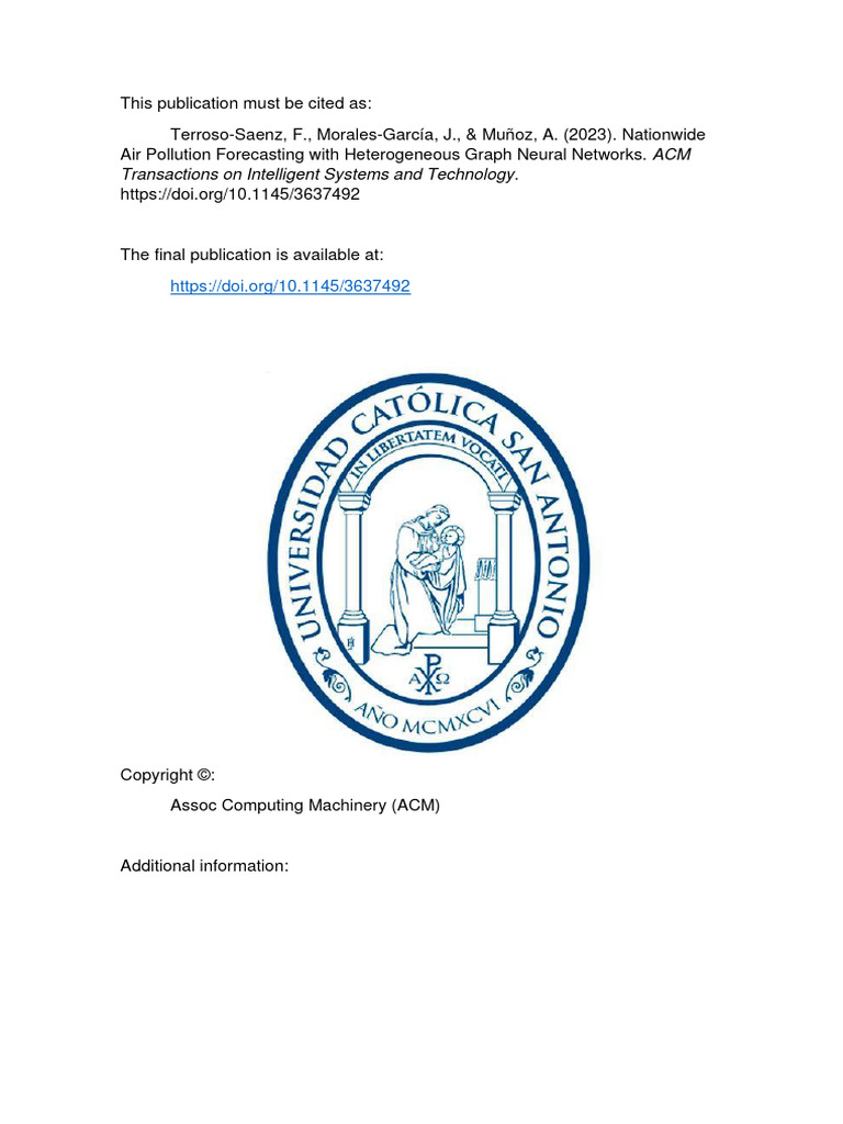 2 Nationwide Air Pollution Forecasting Acm Tist Sub 02 Pdf Deep