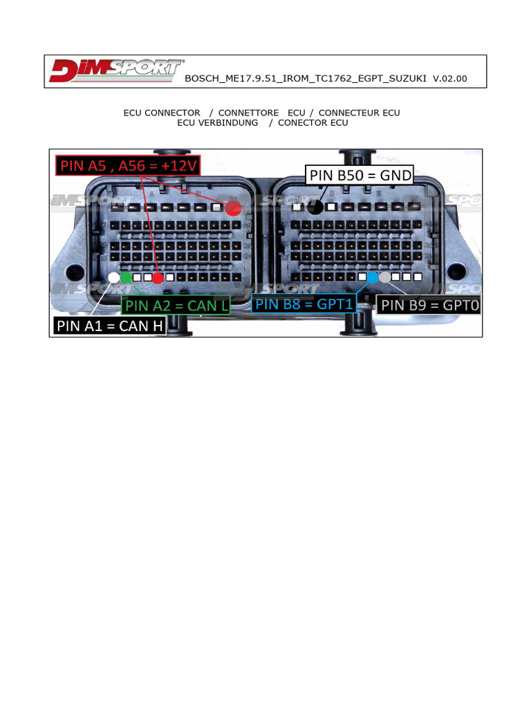 Bosch Me17.9.51 Irom Tc1762 Suzuki | PDF