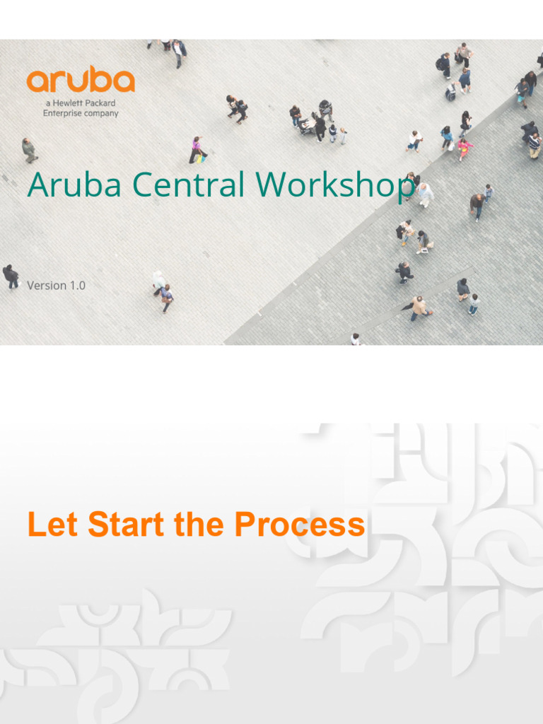Aruba Central Setup Guide | PDF | Computer Science | Computer Networking