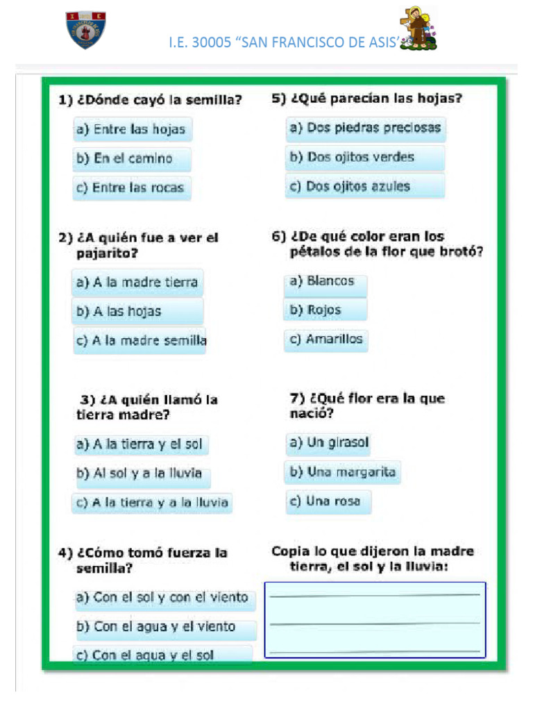 Comprensión Lectora | PDF