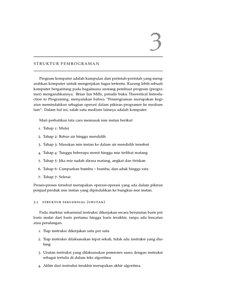 Struktur Pemrograman Dan Algoritma Pdf