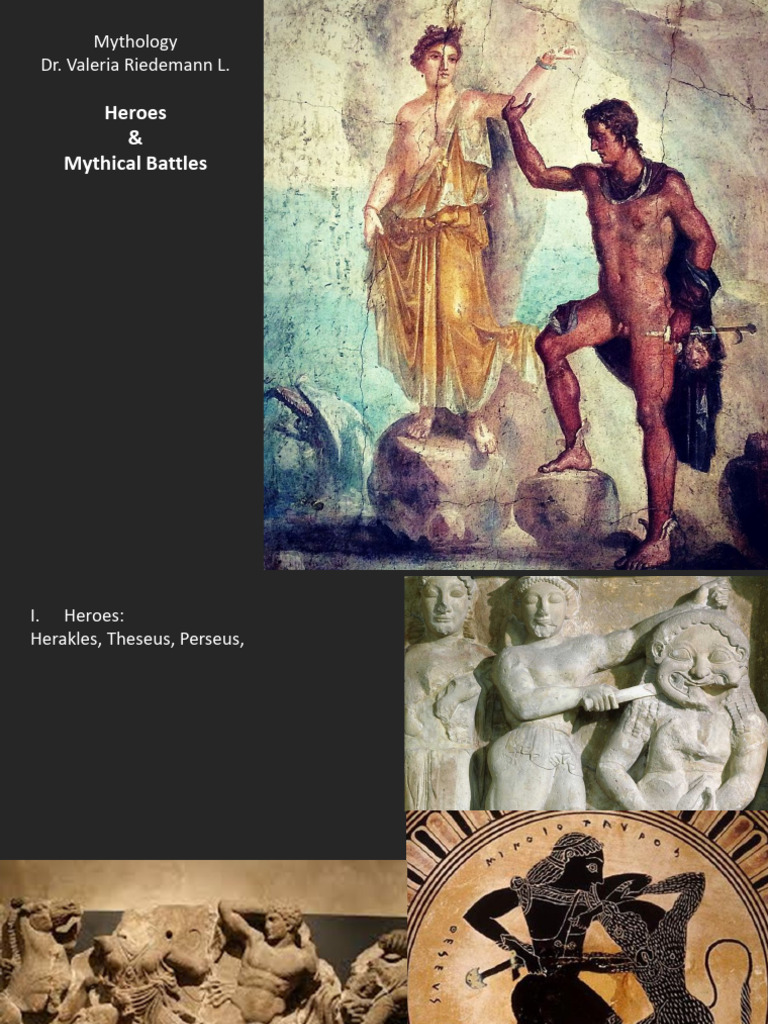 Myth - Heroes & Mythical Battles - Slides | PDF | Ancient Greek Religion