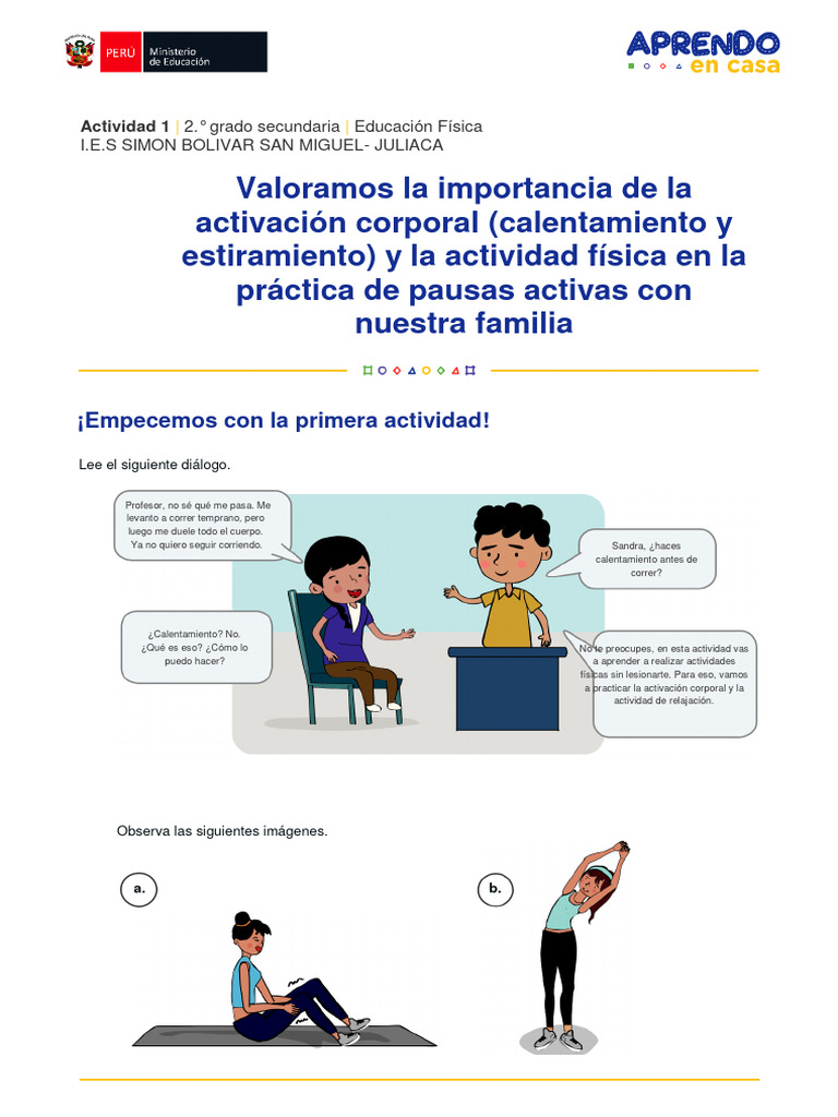 Exp.02-Act - Semana 1-Vi Ciclo-1y2 | PDF