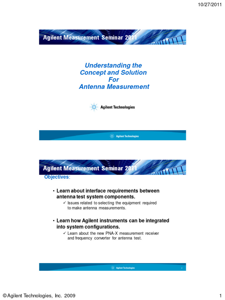 Medan - Paper 4 - Understanding The Concept and Solution For Antenna Measurement - Robin | PDF ...