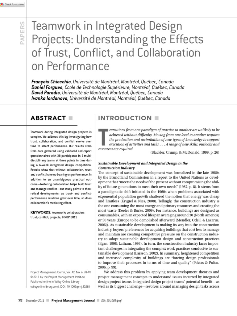 chiocchio-et-al-2011-teamwork-in-integrated-design-projects-understanding-the-effects-of-trust ...