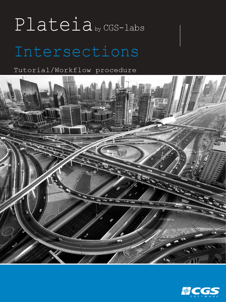 2017 - Plateia - Design Workflow - Intersections | PDF | Slope ...
