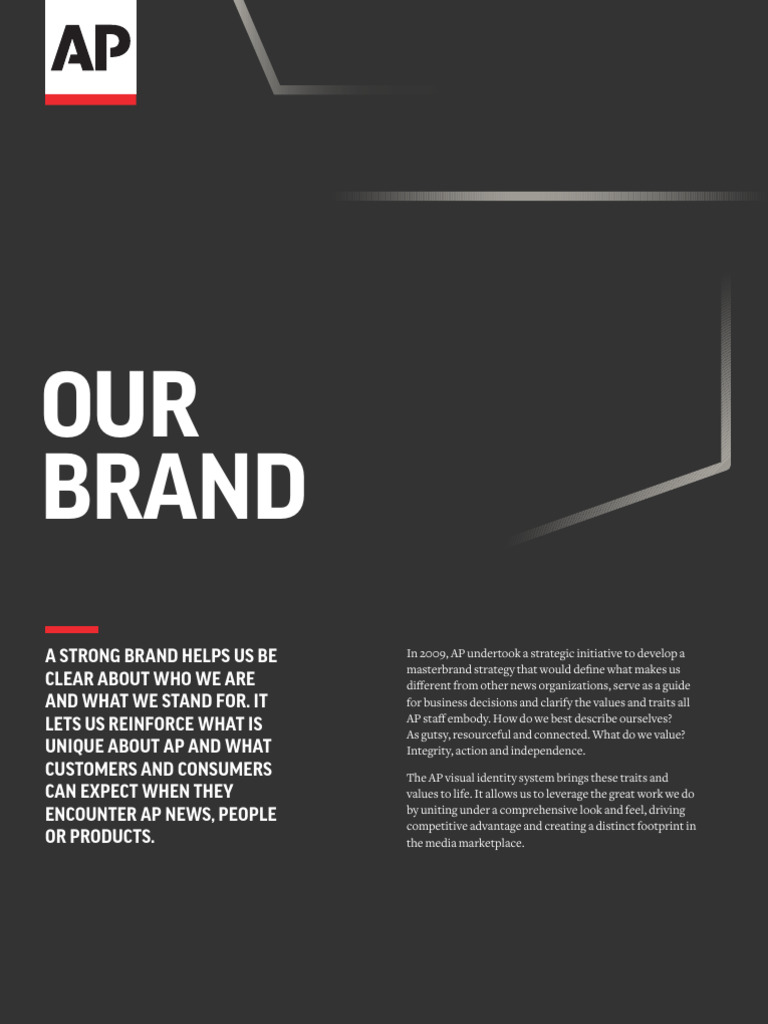 AP Brand Identity Guide | PDF | Logos | Typography