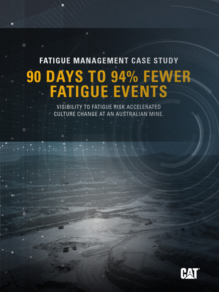 90 Days To 94% Fewer Fatigue Events: Fatigue Management Case Study | PDF | Risk | Risk Assessment