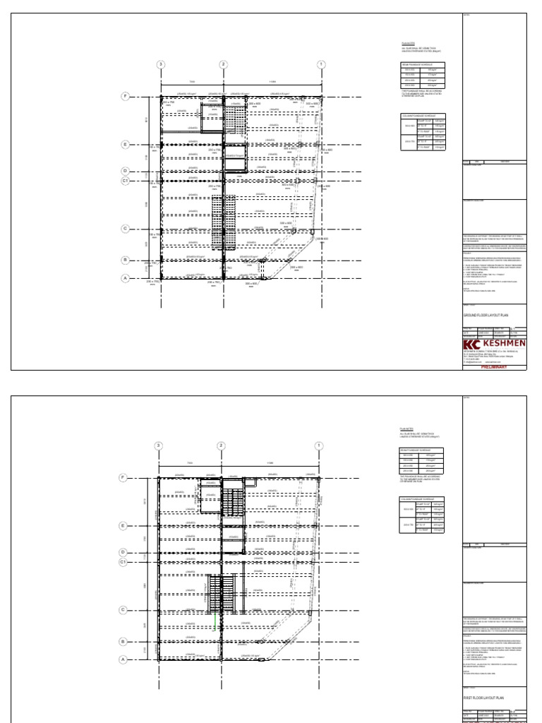 Preliminary: Ground Floor Layout Plan | PDF
