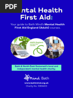 MHFA Connect - Guide For Learners Adult and Youth | PDF | Mental Health ...