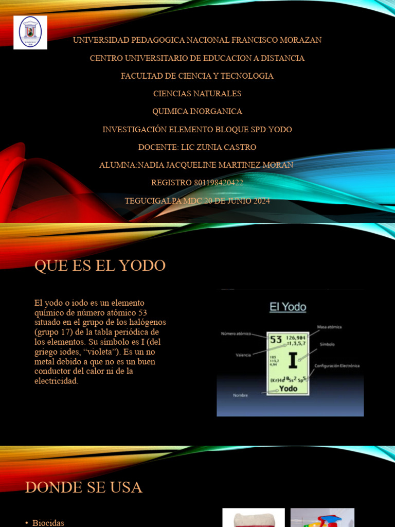 Investigacion Yodo | PDF