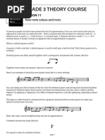 Semibreve Rest Semibreve | PDF