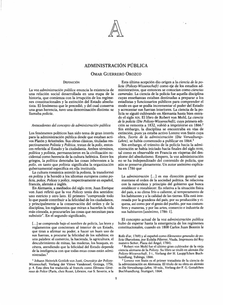 Admon Publica | PDF