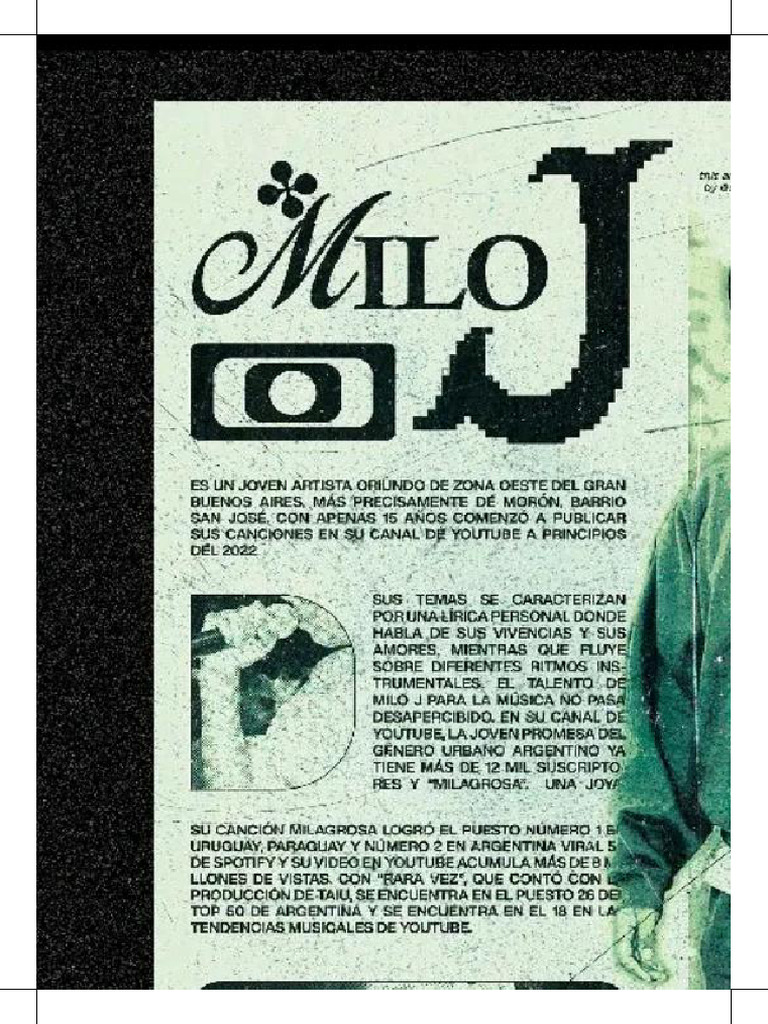 Poster de Milo J | PDF