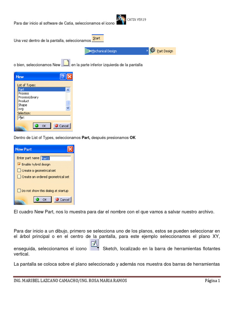 Practica Ensamble Final 1 - CATIA CAD | PDF
