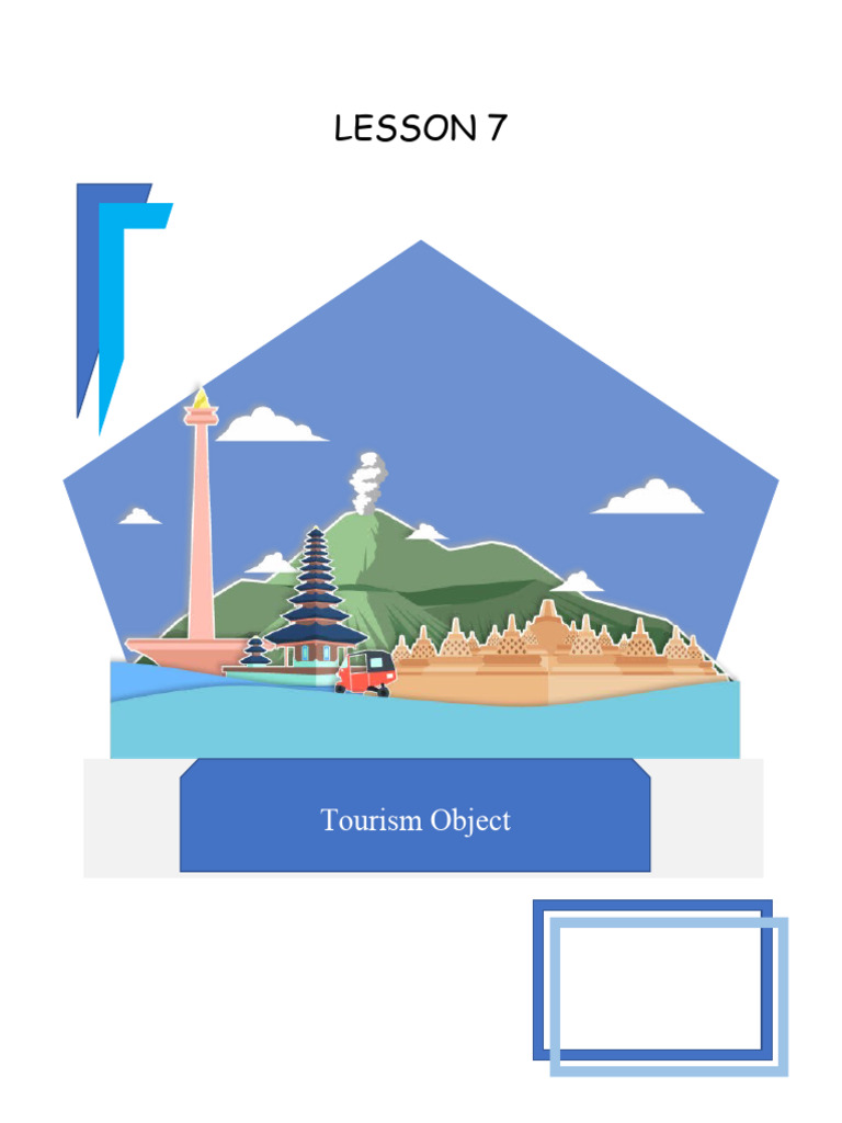 LESSON 7 Tourism Object | PDF