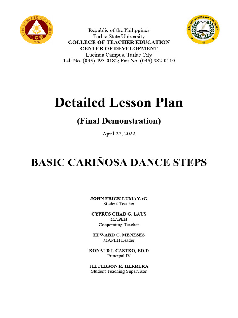 DLP Final Demonstration (Erik) | PDF | Dances