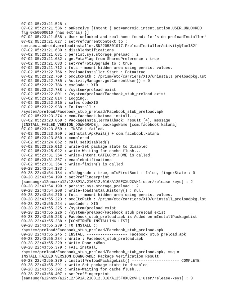 Preload Installer | PDF | Mobile Software | Android (Operating System)
