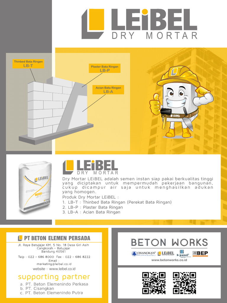 Brosur Dry Mortar | PDF