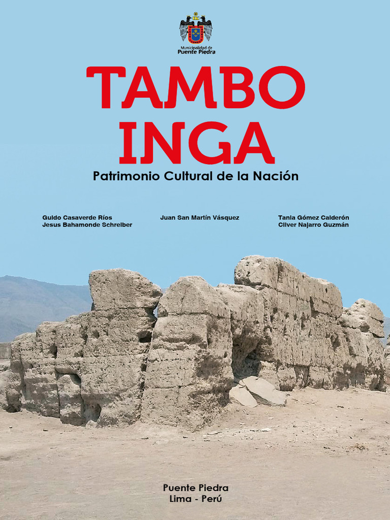 Libro Tambo Inga | PDF | Imperio Inca | Lima