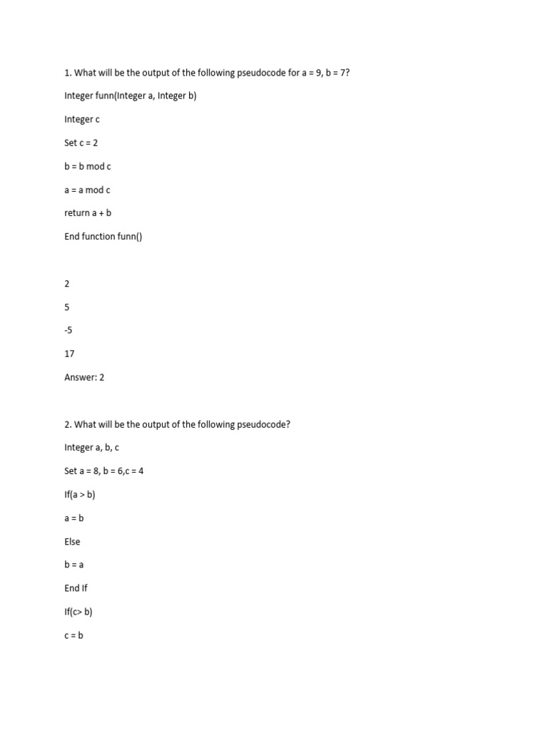 Pseudocode Pdf Computer Programming Computer Science 9190