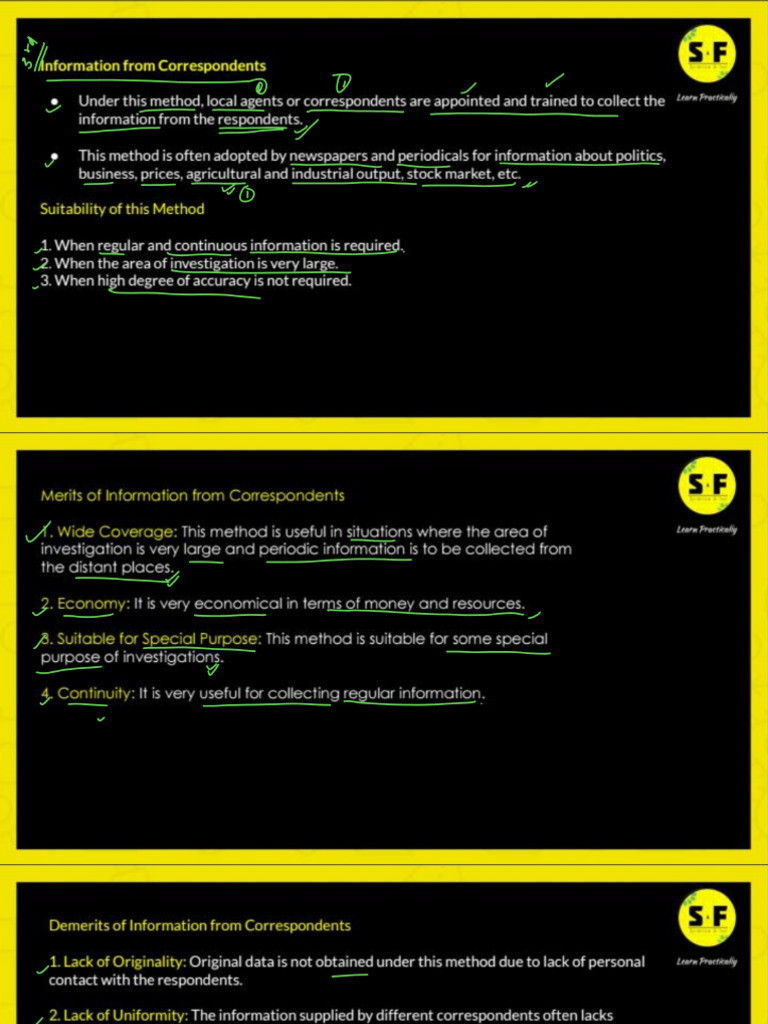 Statistics Chapter 2 Notes L-3 | PDF