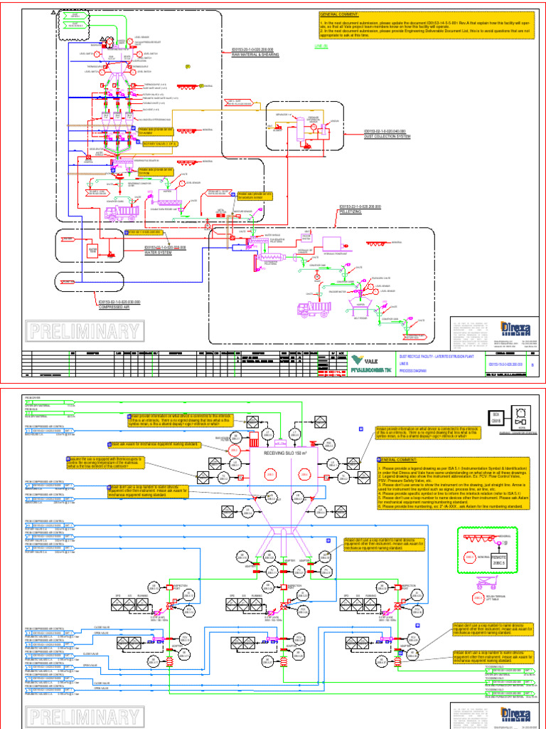 ID0153-PFD and PID - Reviewed - FTR, MDR | PDF | Manufactured Goods ...