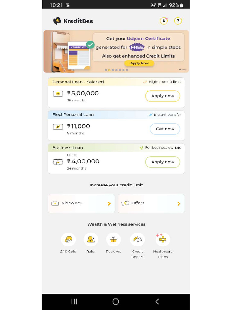 Screenshot 20240719-102132 KreditBee | PDF