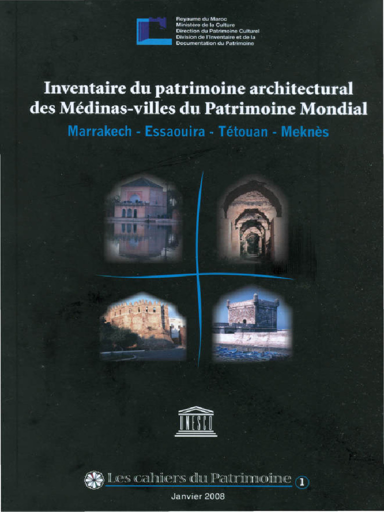 Inventaire du patrimoine des médinas | PDF | Héritage culturel