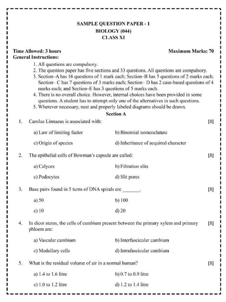 Bio Revision 1 | PDF