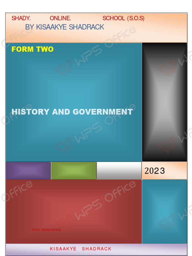 Form 2 notes History FRIENDS SCHOOL KAMUSINGA Teaching and learning ...