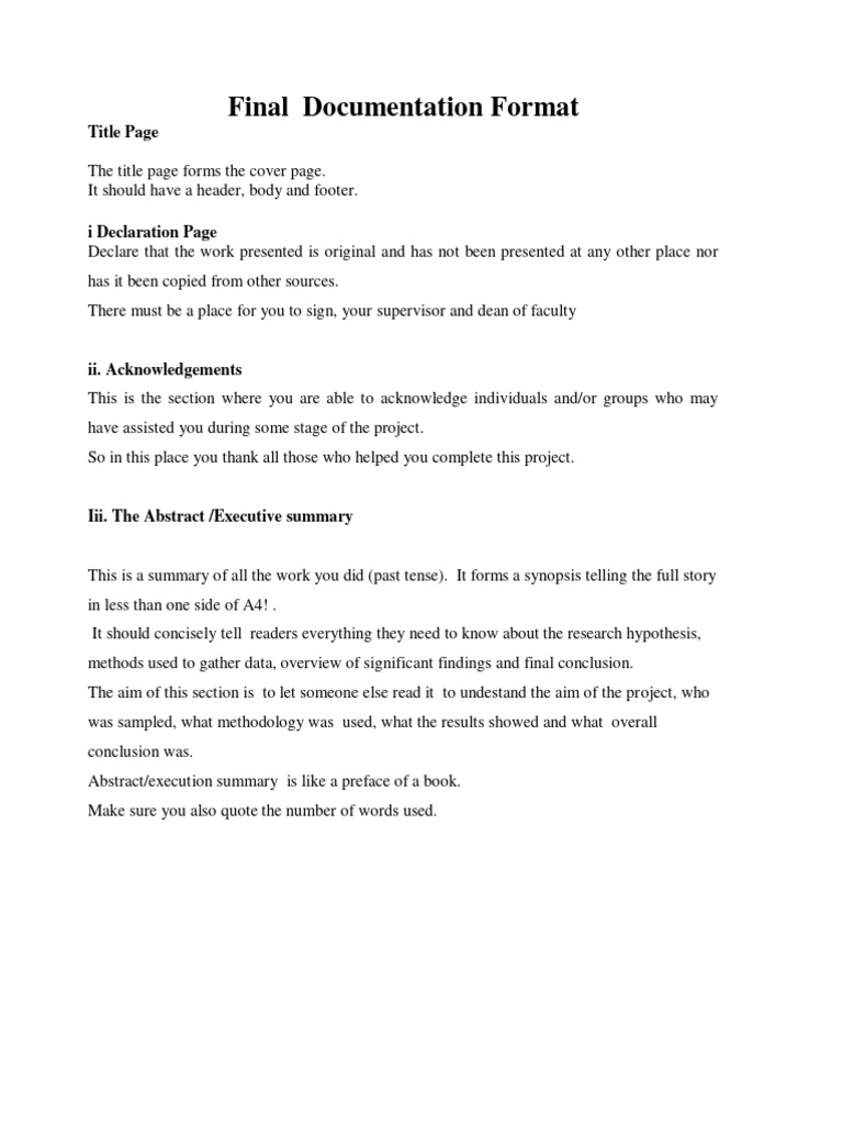 Final Proj. Document Guideline | PDF | Computing | Information Technology