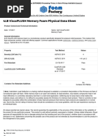Foam Firmness Ild Chart | PDF