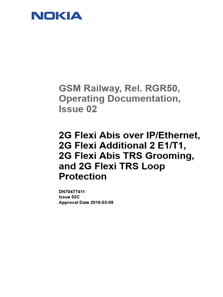 2g Flexi Abis Over Ip Ethernet 2g Flexi Additional | PDF | Computer ...