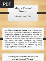 Anti-VAWC Act Tagalog | PDF