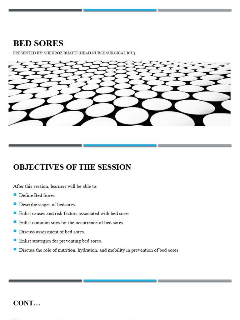 Bed Sores | PDF | Wound | Clinical Medicine