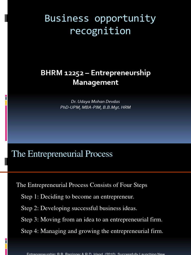 Opertunity Identification | PDF | Entrepreneurship | Focus Group
