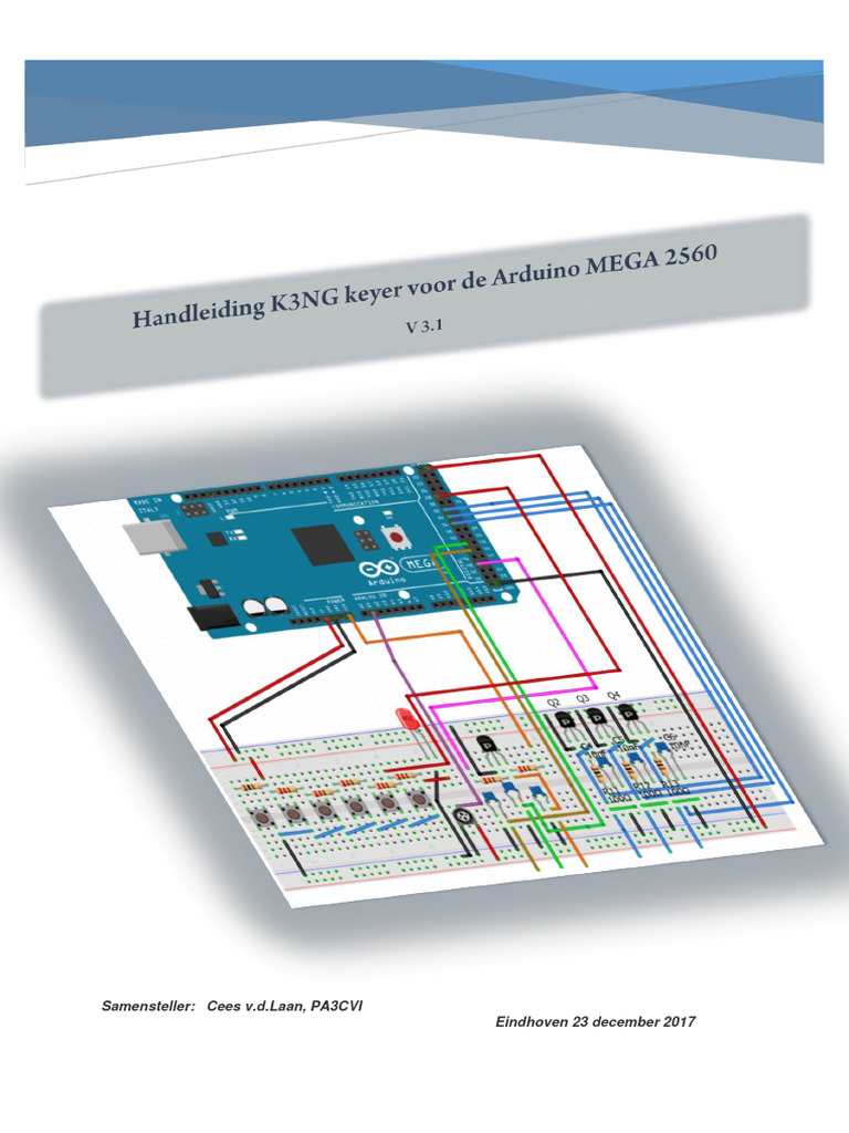 Arduino - Handleiding.K3NG CW Keyer | PDF