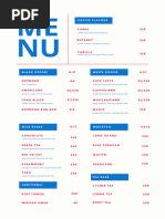 ZUS Coffee Menu Prices & Top Picks Guide | PDF