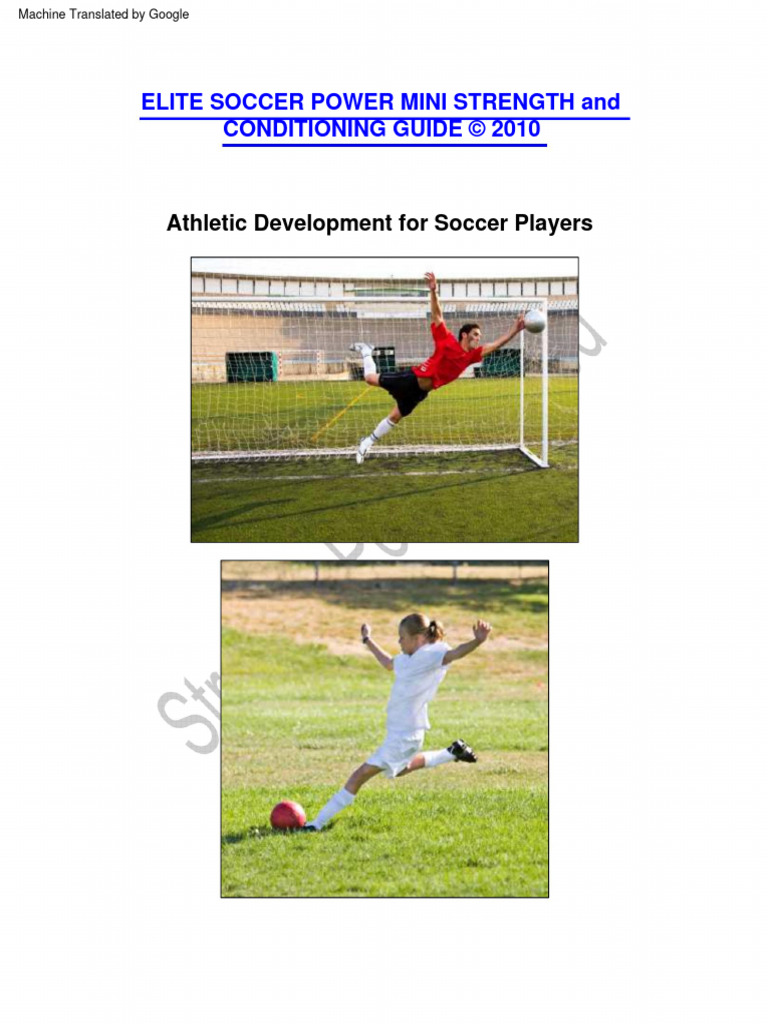 Athletic Development For Soccer Players | PDF | Aerobic Exercise ...
