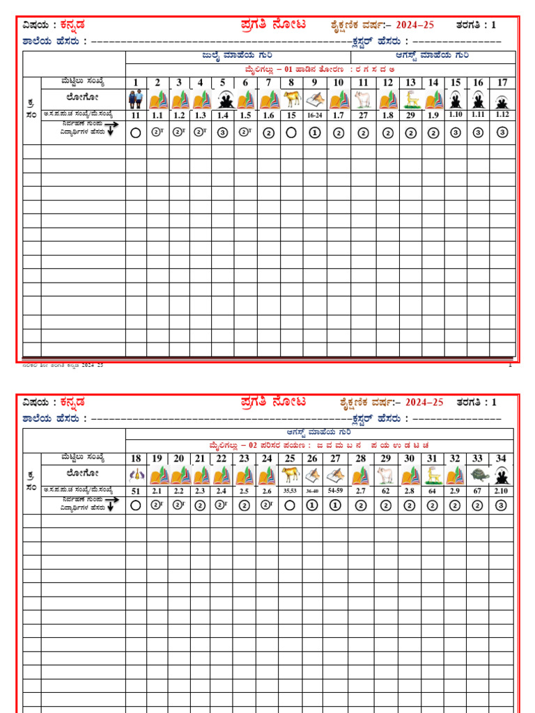 1std Kan Pragathi Nota Final 29-02-2024 | PDF