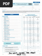 SRS-2 School Age Assessment Form | PDF | Psychological Concepts ...