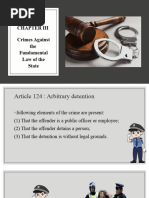 Arbitrary Detention in Philippine Law | PDF | Detention (Imprisonment ...