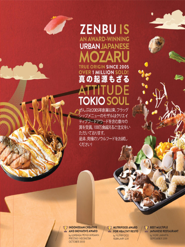 (Updated) Zenbu's Menu - v2023 | PDF