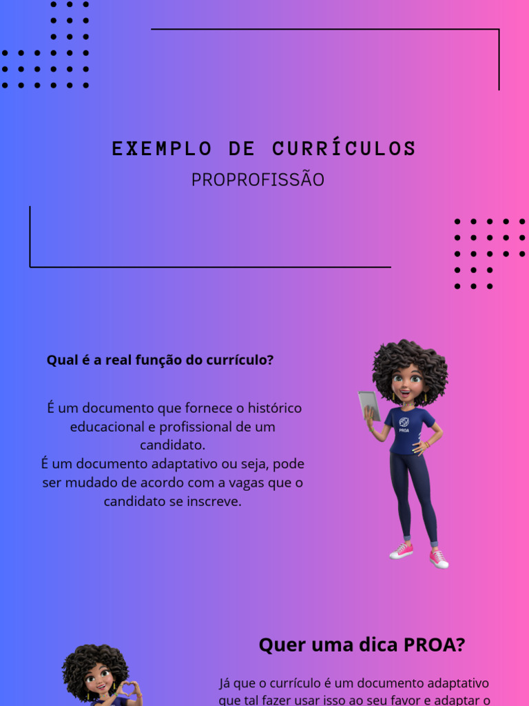 Exemplo de Currículos | PDF