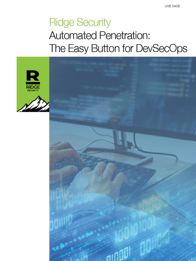 DevSecOps+Easy+Button | Download Free PDF | Vulnerability (Computing) | Computer Security