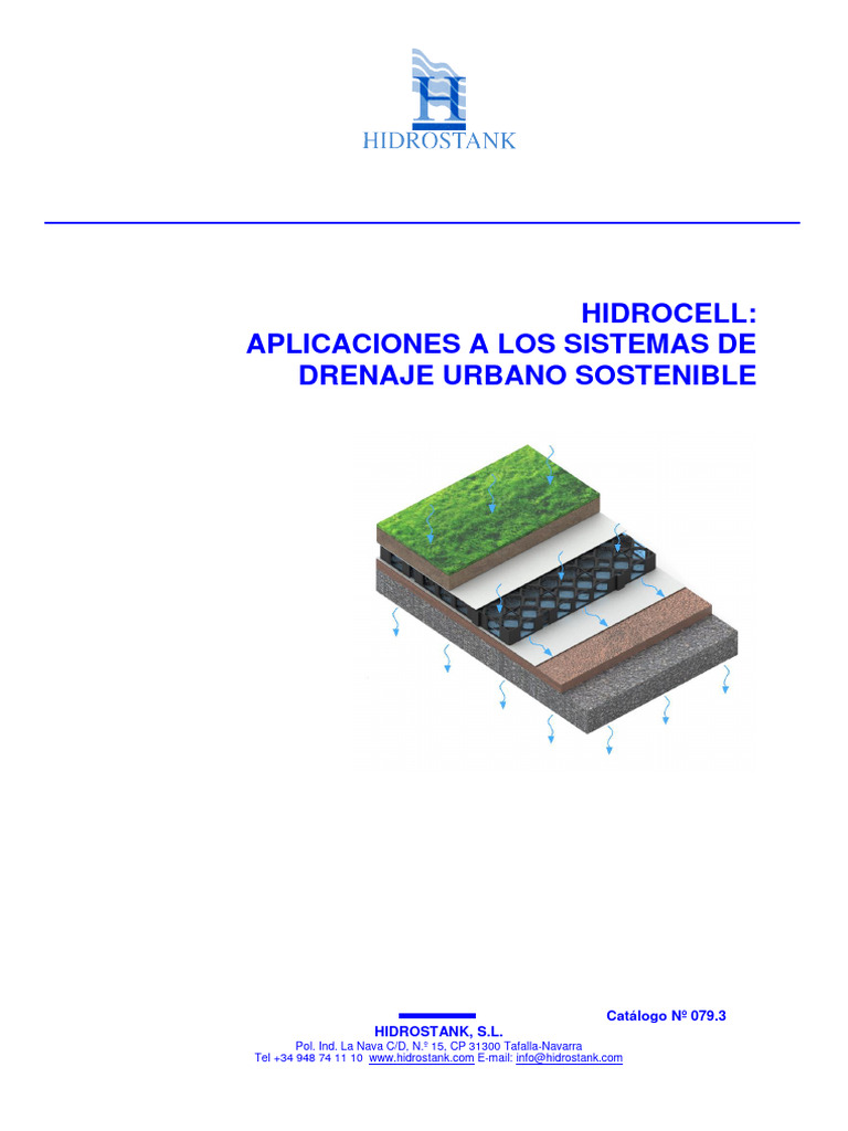 079.3 Sistema de Drenaje Hidrocell | PDF | Agua | Eutrofización